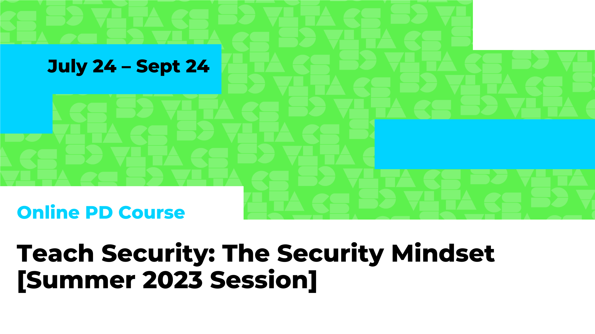 Computer Science Teachers Association Connect, Grow, & Share With CS ...