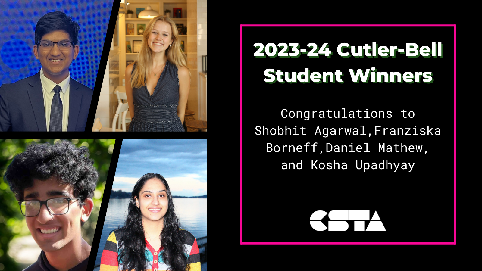 CSTA Awards & Recognition - Computer Science Teachers Association